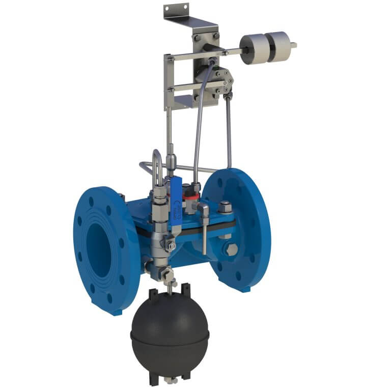 DOROT S100 FLDI 3W Waterworks – Float Differential Valve | Aquestia