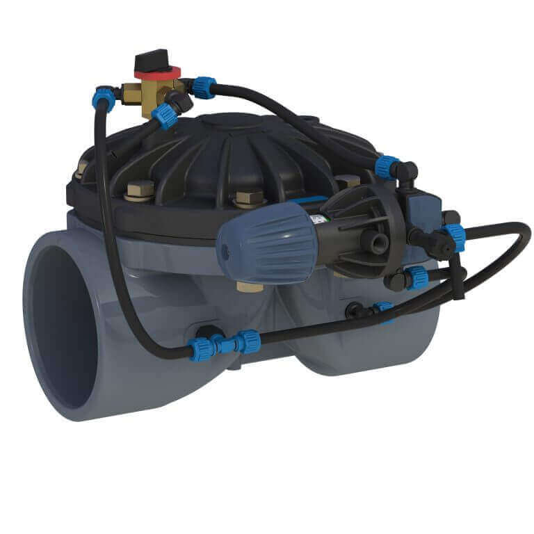 DOROT S90 PR M 3W Irrigation – 3-way Pressure Reducing Globe Valve | Aquestia