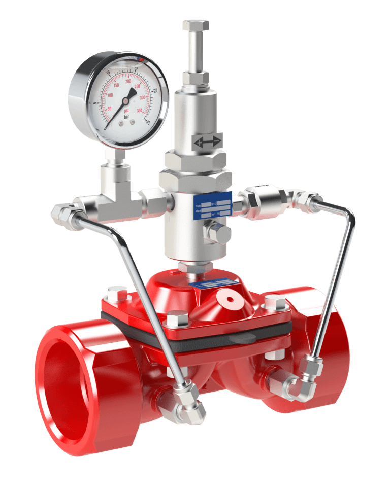 OCV 108FC 108FCA Fire Protection – Freshwater Pressure Gauge | Aquestia