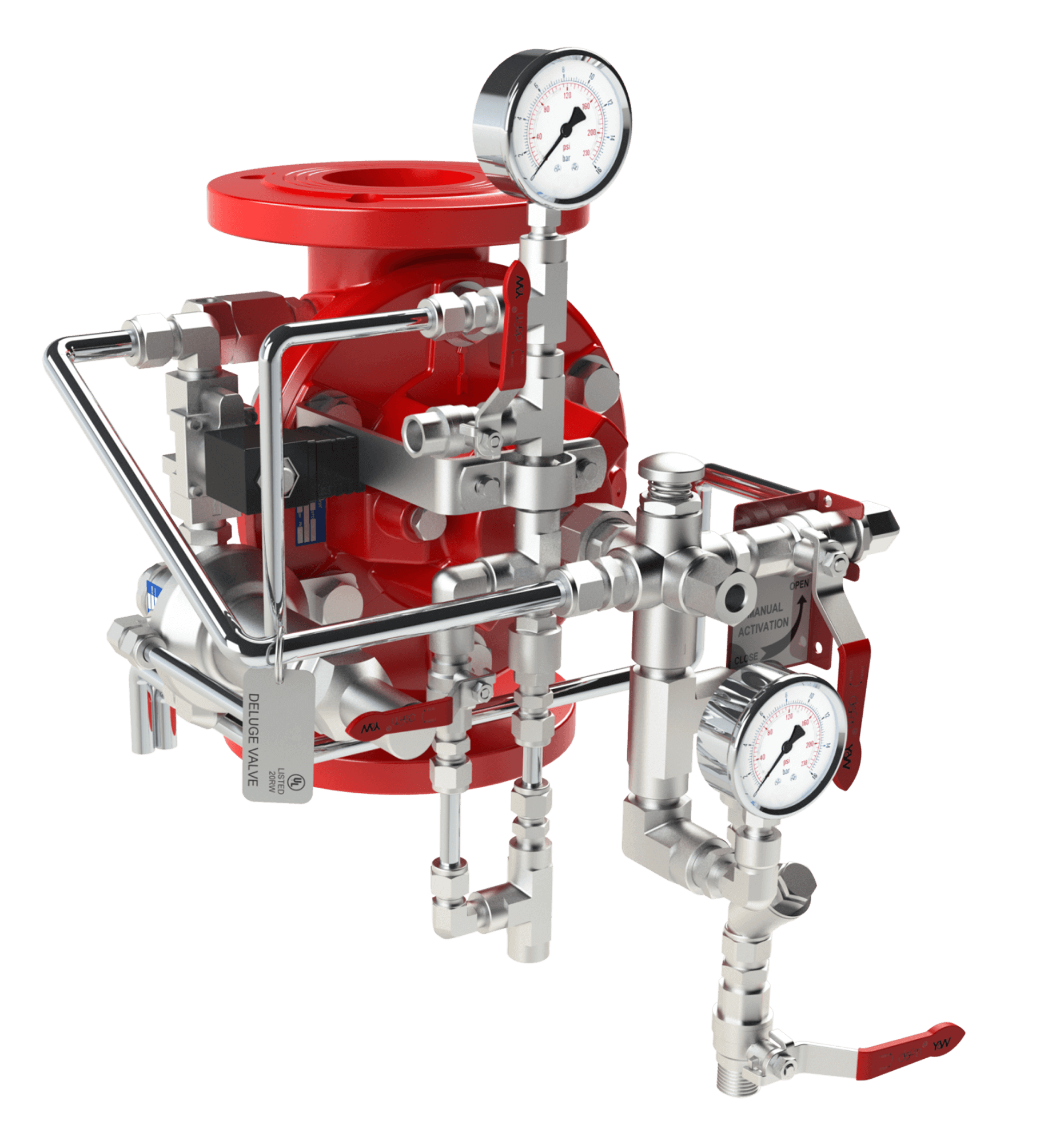 OCV 108FC 108FCA Fire Protection – Freshwater Pressure Gauge | Aquestia