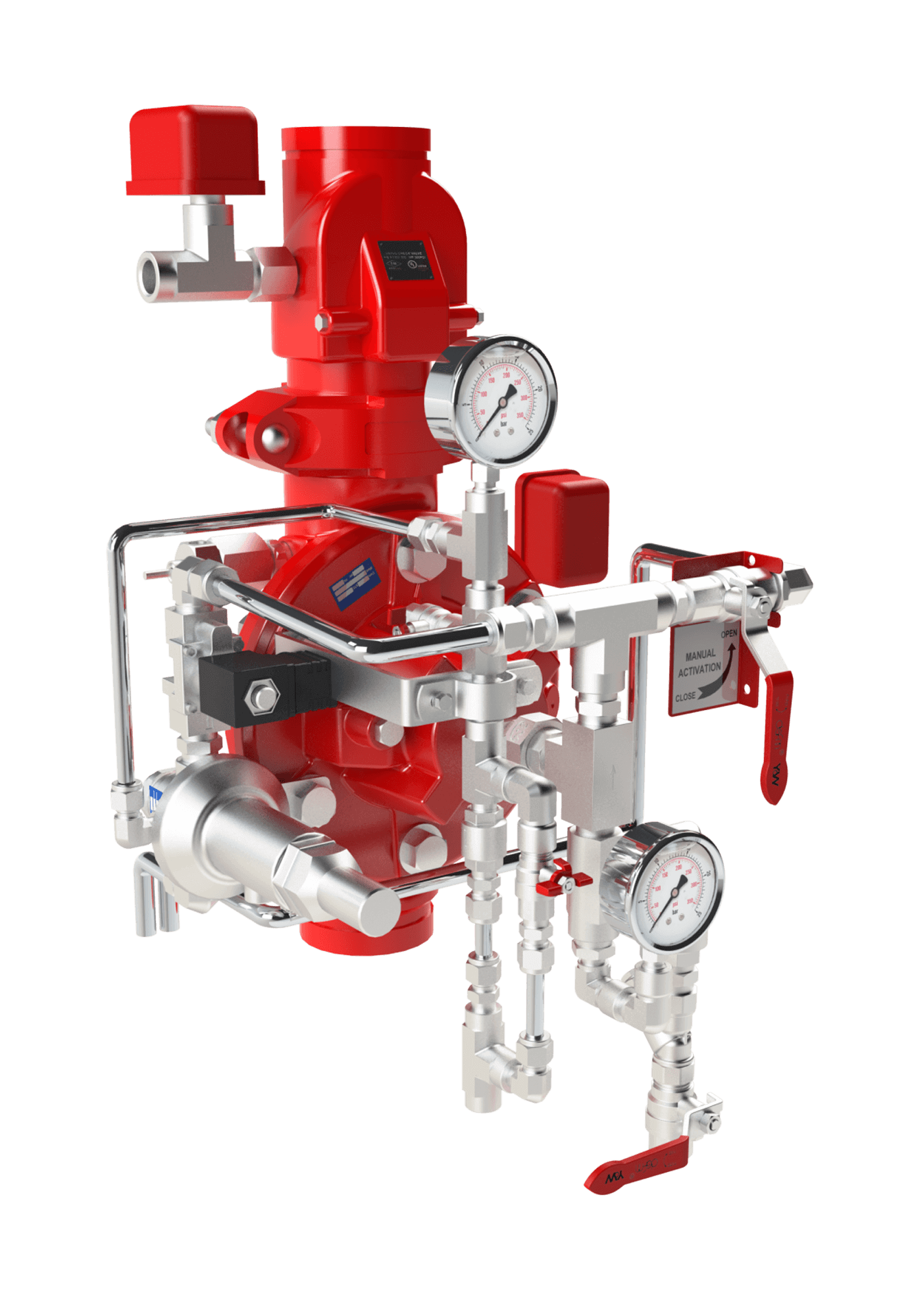 OCV 108FC 108FCA Fire Protection – Freshwater Pressure Gauge | Aquestia