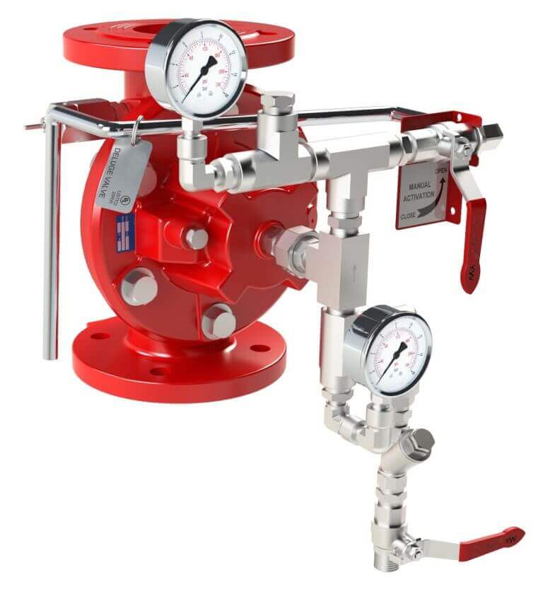 OCV 108FC 108FCA Fire Protection – Freshwater Pressure Gauge | Aquestia