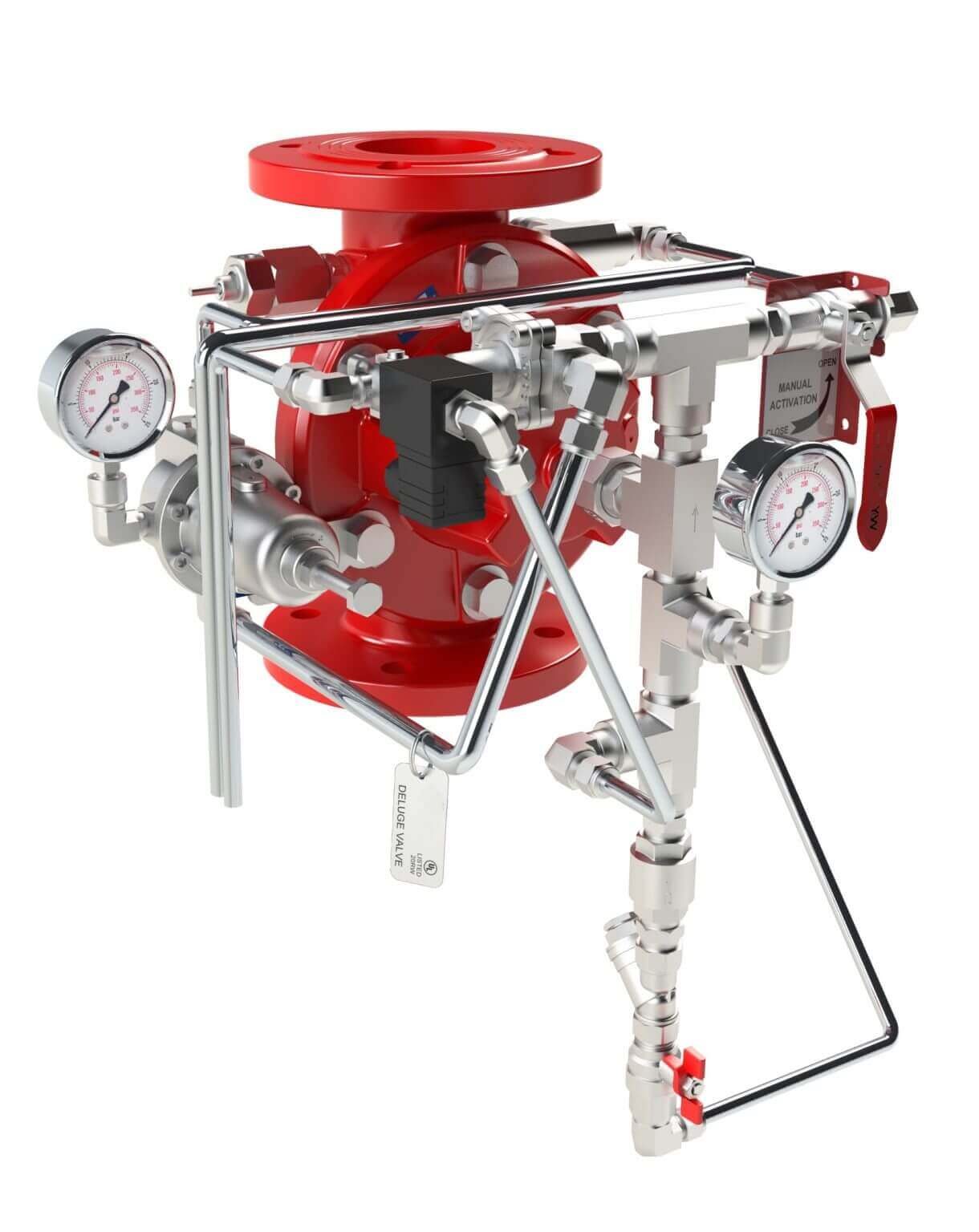 OCV 108FC 108FCA Fire Protection – Freshwater Pressure Gauge | Aquestia