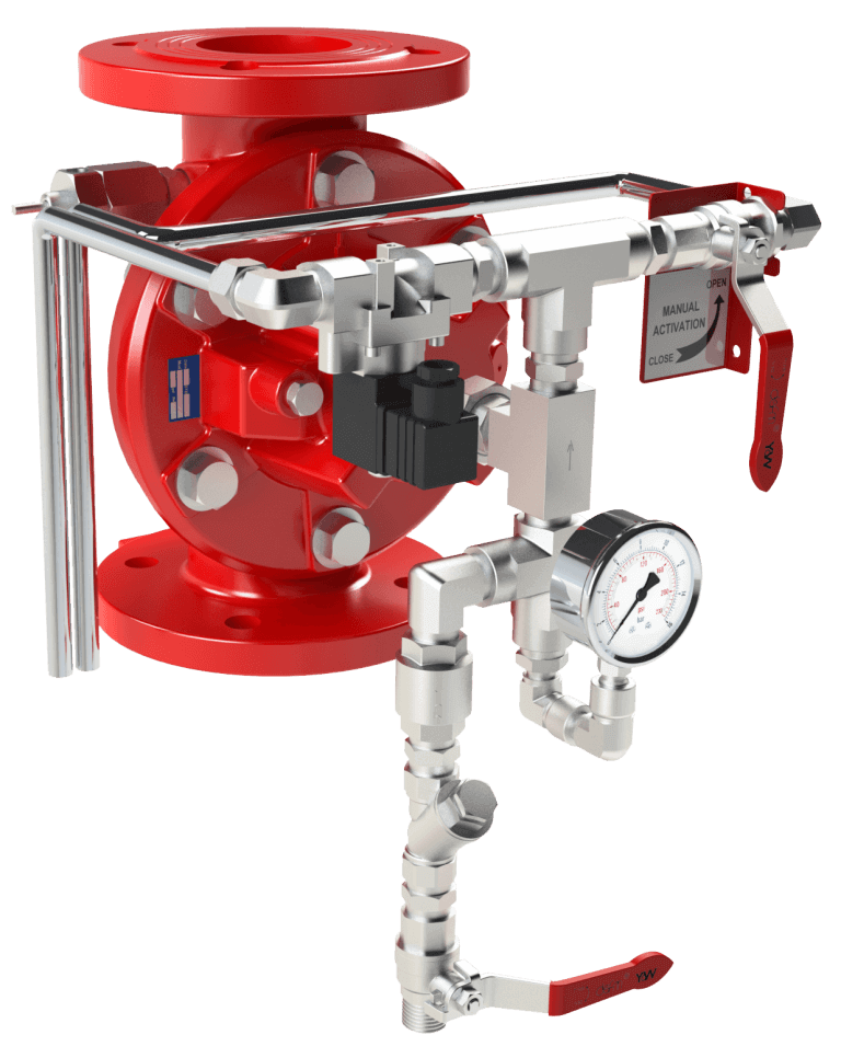 OCV 108FC 108FCA Fire Protection – Freshwater Pressure Gauge | Aquestia