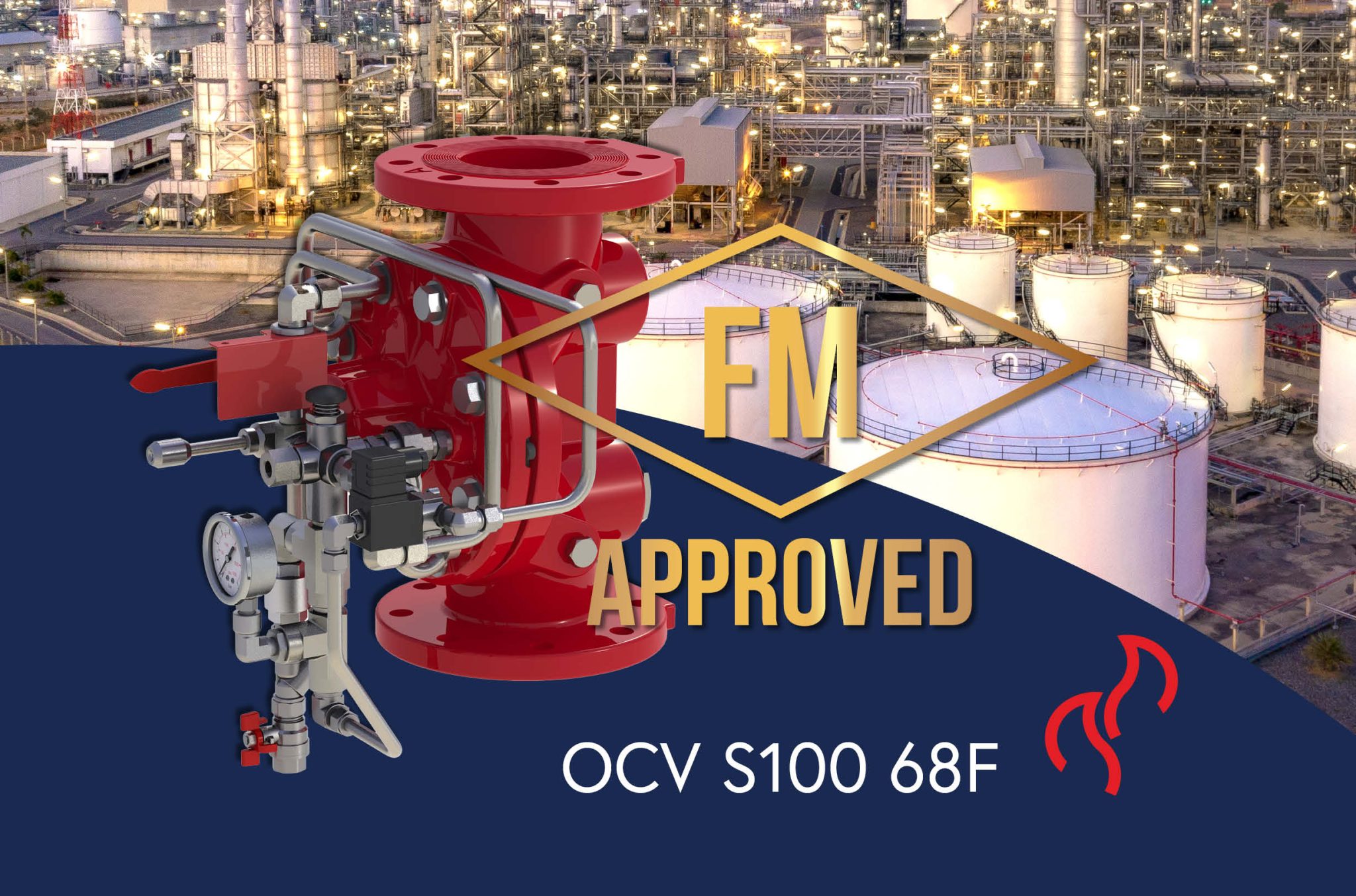 OCV S100 68F Series Hydraulic Control Valves - Now FM Approved - Aquestia